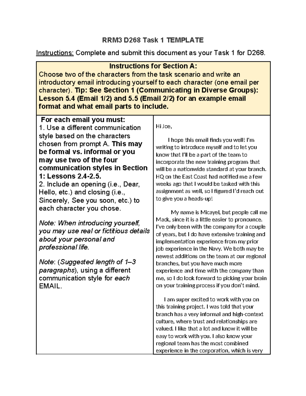 RRM3 D268 Task 1 Template - RRM3 D268 Task 1 TEMPLATE Instructions ...