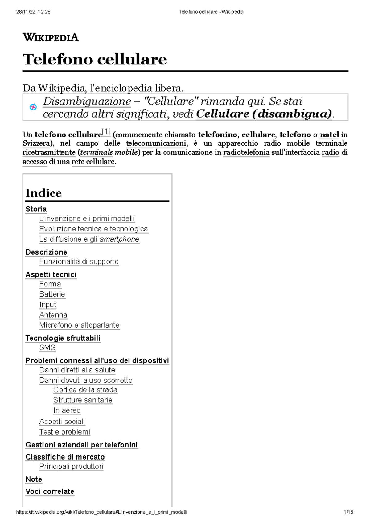 Telefono cellulare - Wikipedia - Telefono cellulare Da Wikipedia, l ...