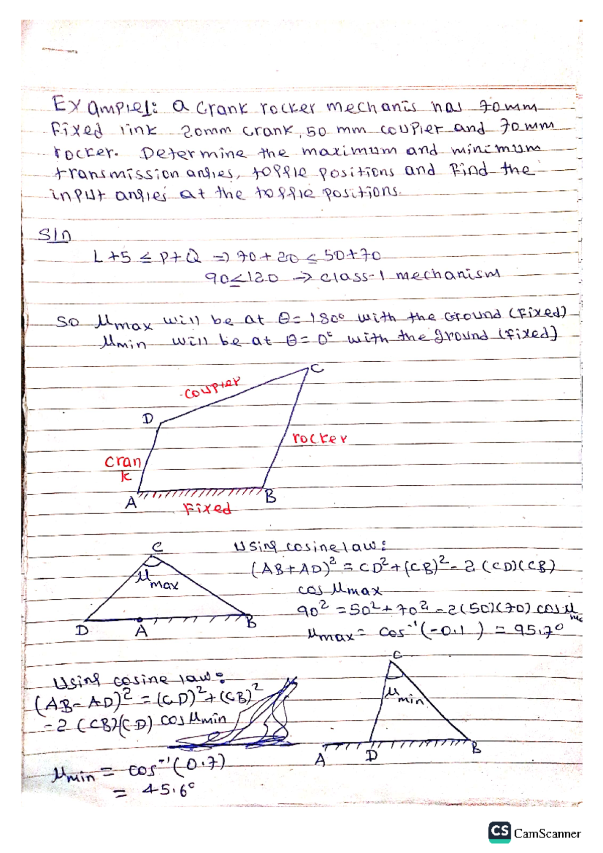 Mechanism of machinery examples - Machine learning - Studocu