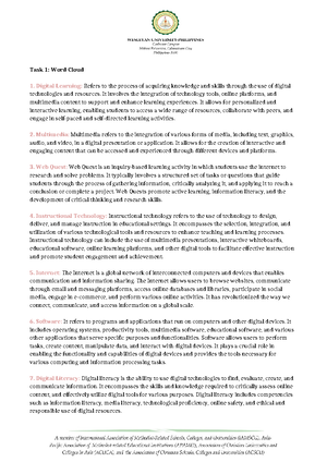 Module-10 - Module # 10 Student Activity Sheet Name: - Studocu