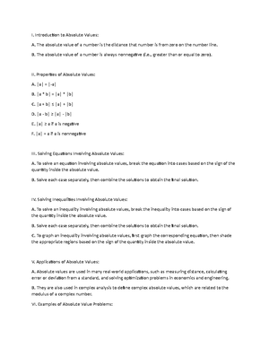 Chapter 1 - Basic formulas and prerequisite knowledge required for ...