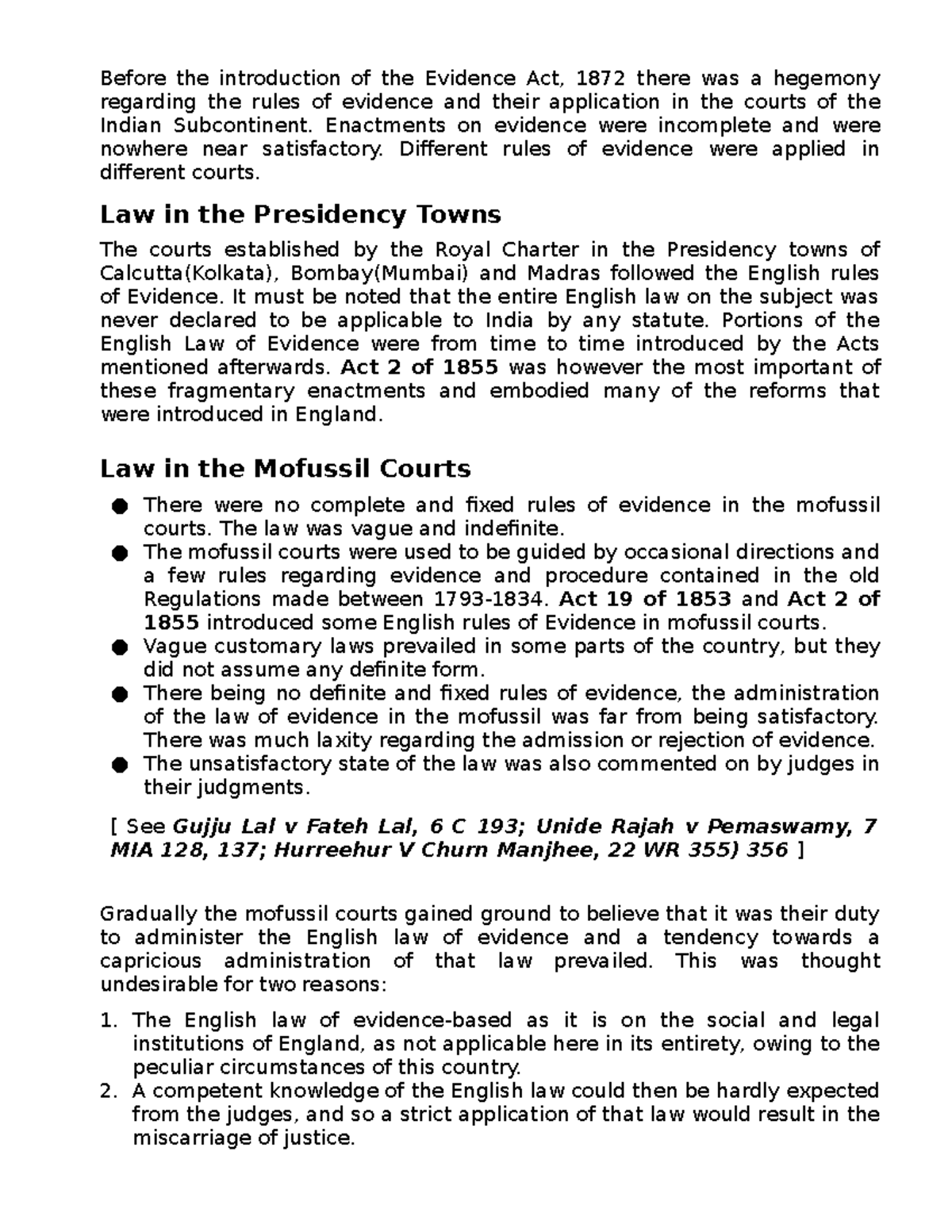 2 History Of Evidence That s A Very Good Article For Students Of