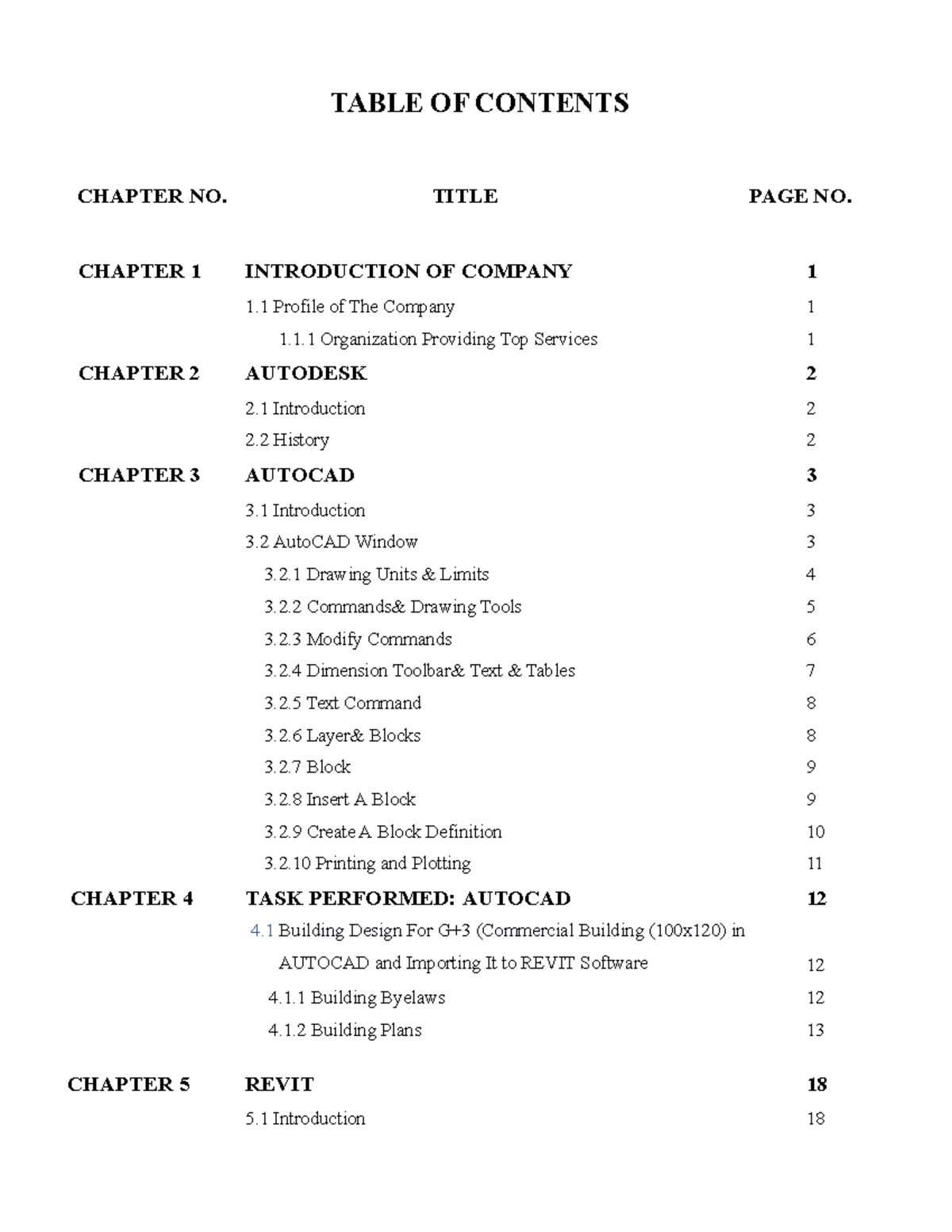 PR TC - business studies - TABLE OF CONTENTS 6.1 Room Area Legend ...