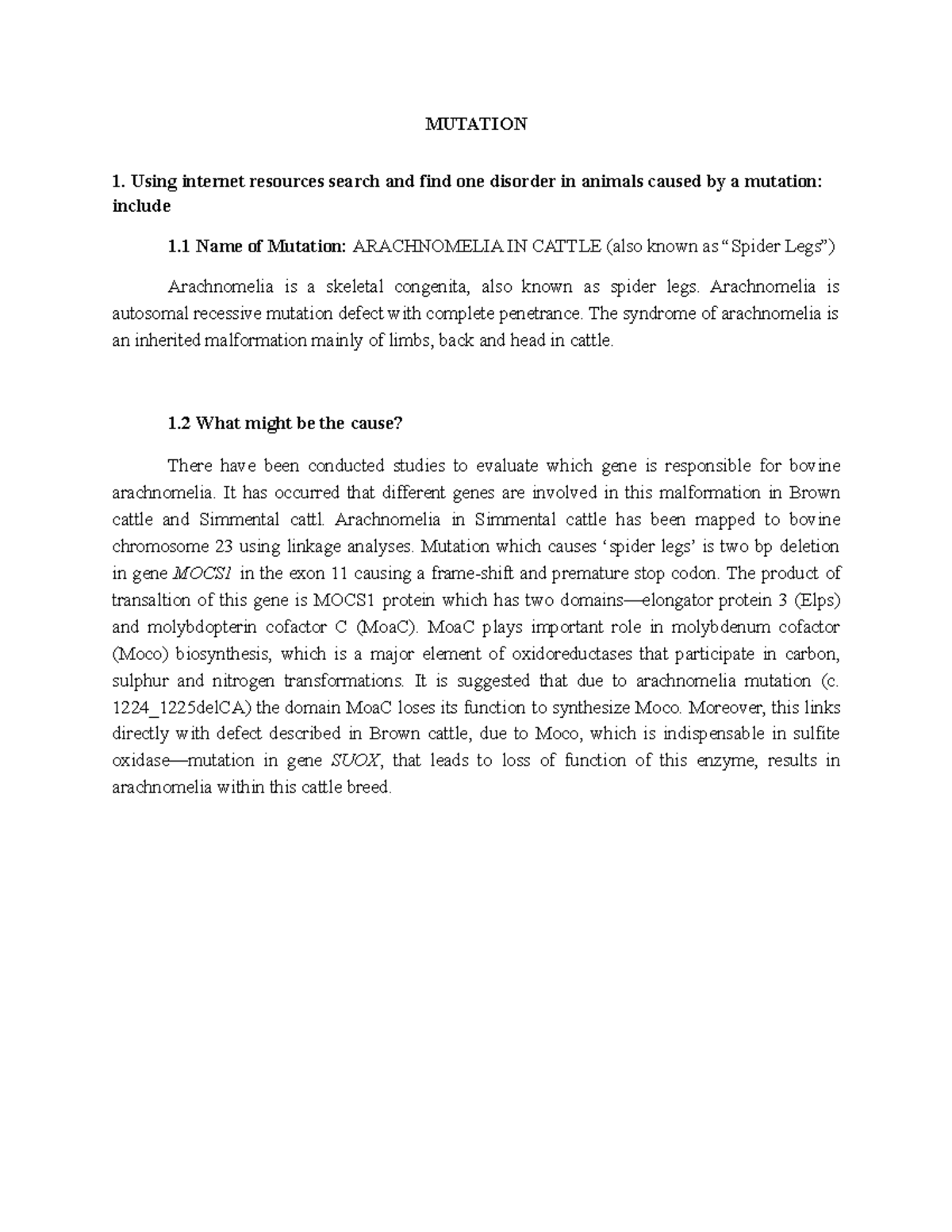 Mutation Converted Lecture Notes 1 Mutation 1 Using Internet