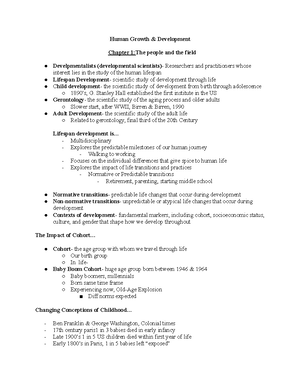 Developmental Assessment - Social psychologist Bernice Neugarten ...