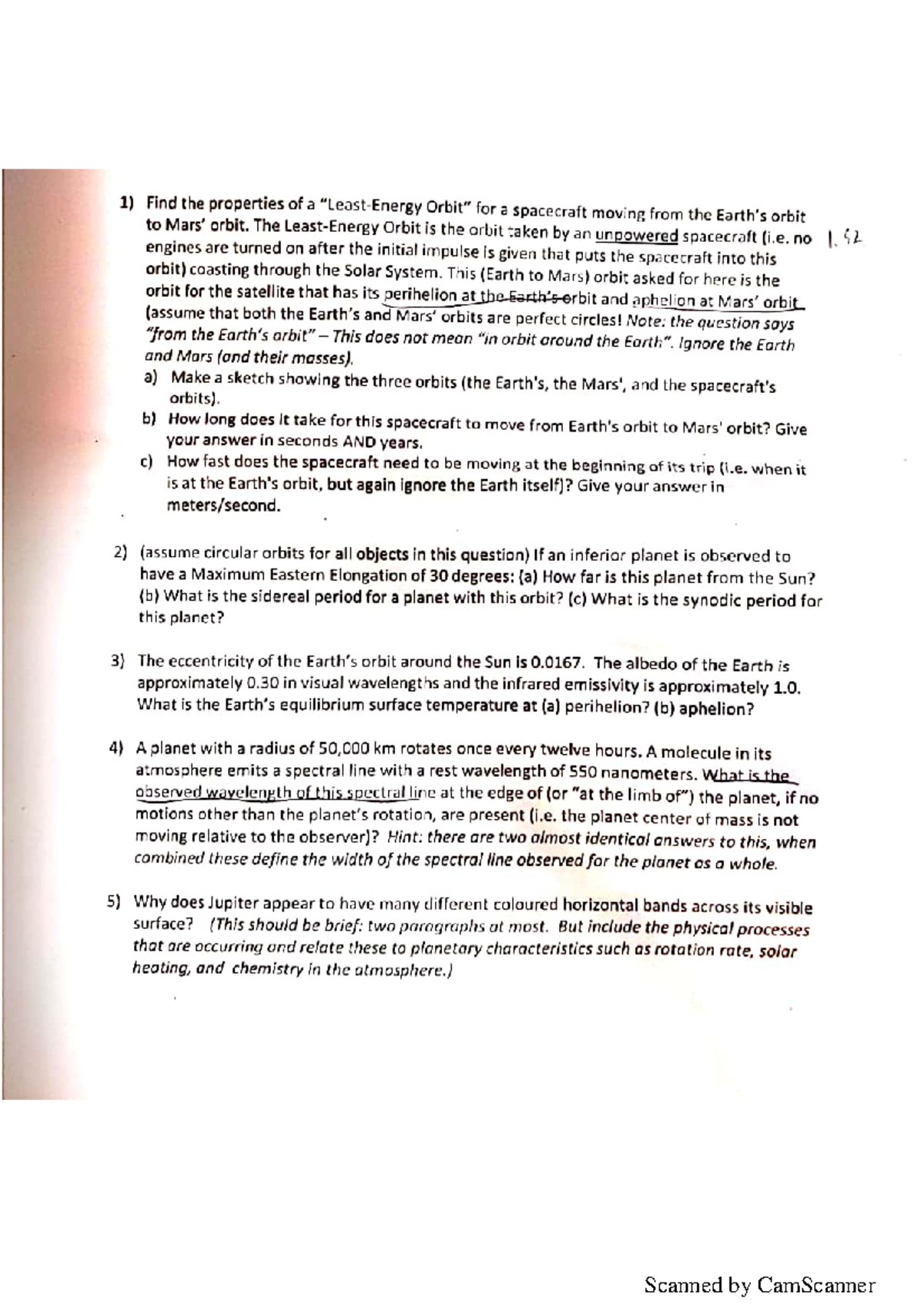 Sample/practice exam - PHYS 275 - Scanned by CamScanner - Studocu