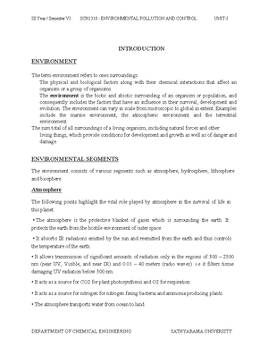 Distributed System - 1 UNIT Characterization of Distributed System CONTENTS Part-1 ...