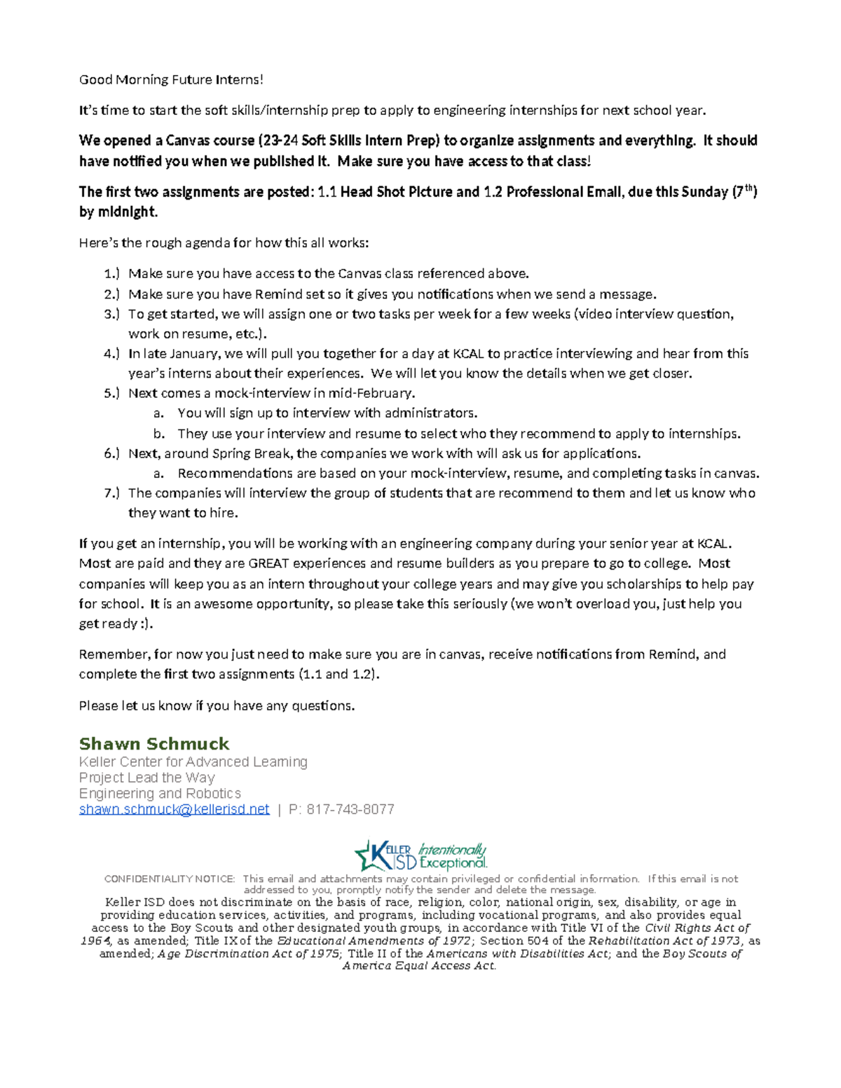 Intern Remind 010324 - some suggestions for solving problems - Good ...