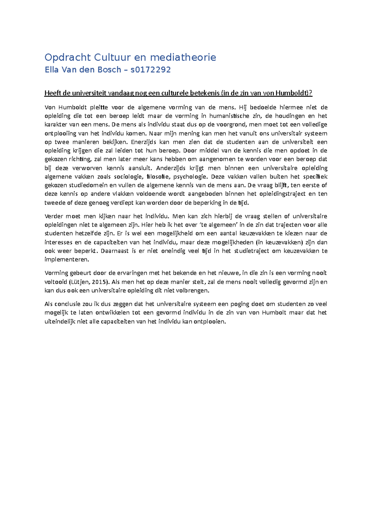 Opdracht CMT EVDB - vak door walter weyns en gert verschraegen ...