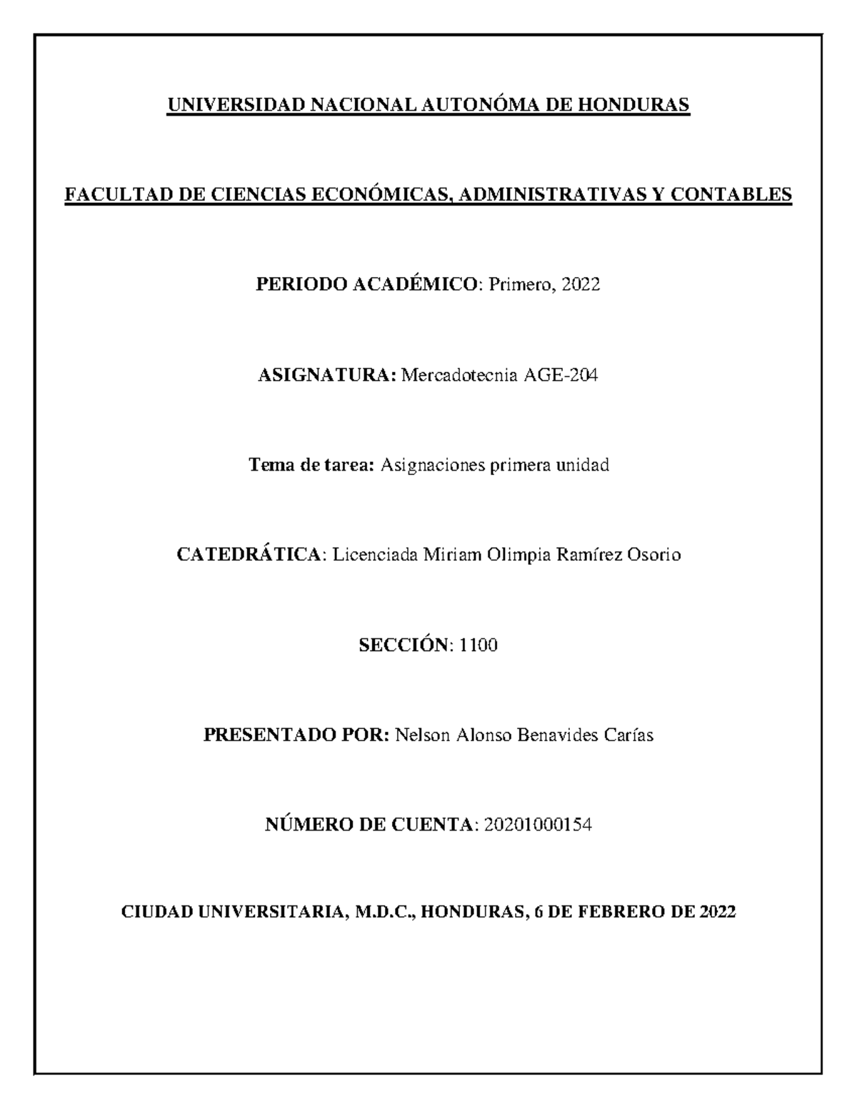 Archivo 1 Nelson Benavides-202010 00154 - UNIVERSIDAD NACIONAL AUTONÓMA ...