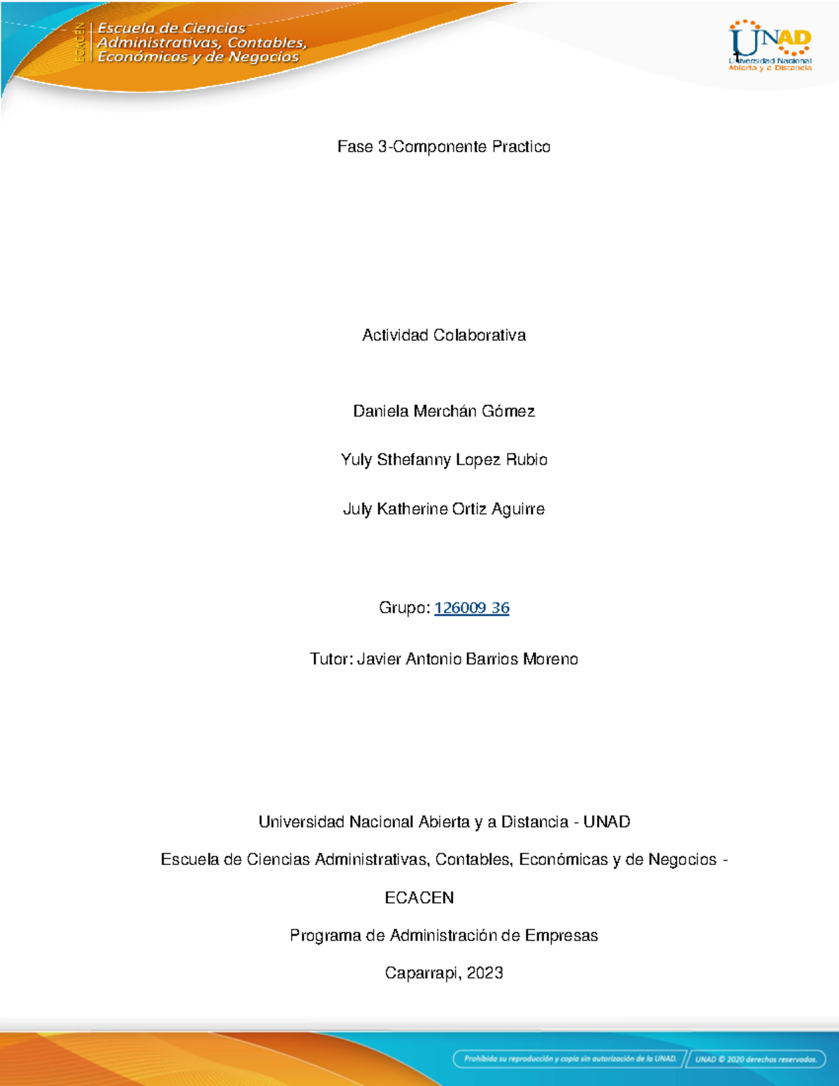 Fase 3-Daniela Merchan Gomez - Fase 3 - Componente Practico Actividad ...
