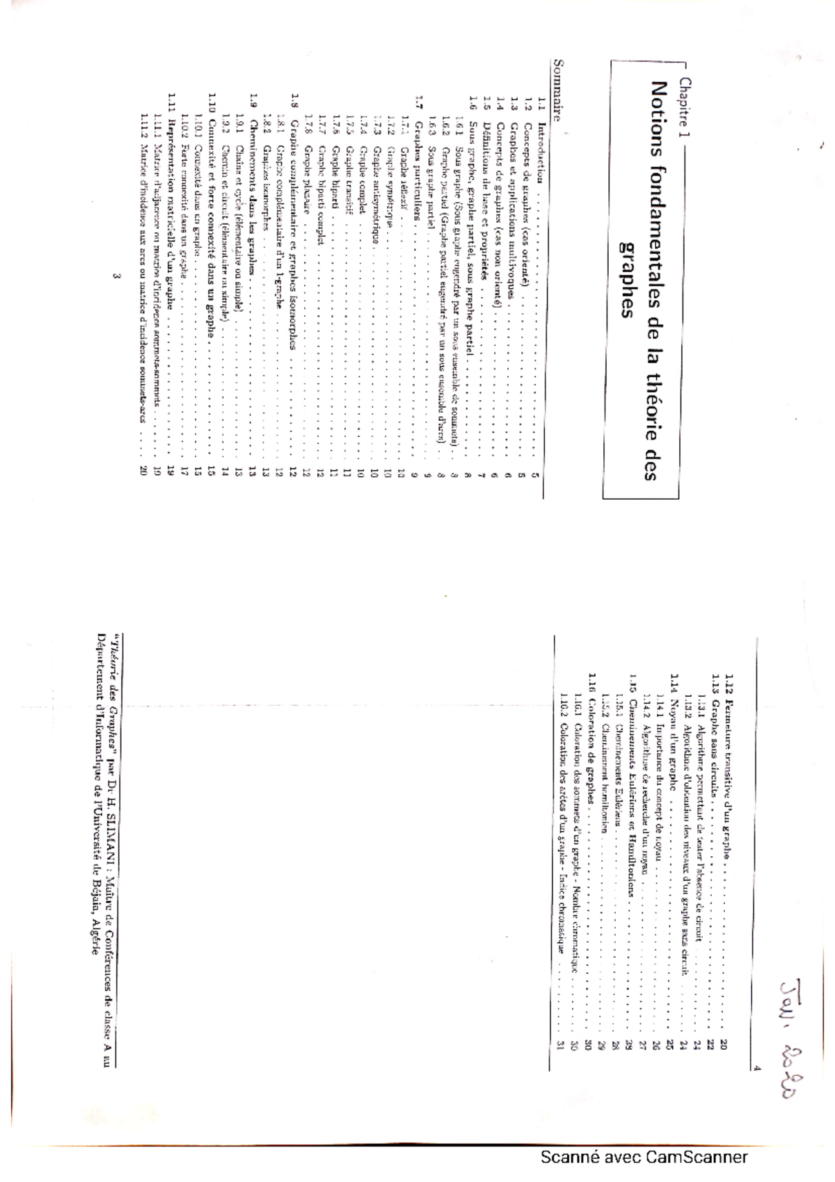 Cours TG L2-MI Informatique - par Pr H. Slimani - Théorie de l'information - Studocu