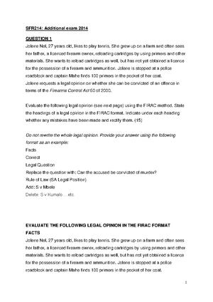 J15 Blank - Charge sheet - LCRM2614 2 - UFS UV - Studocu