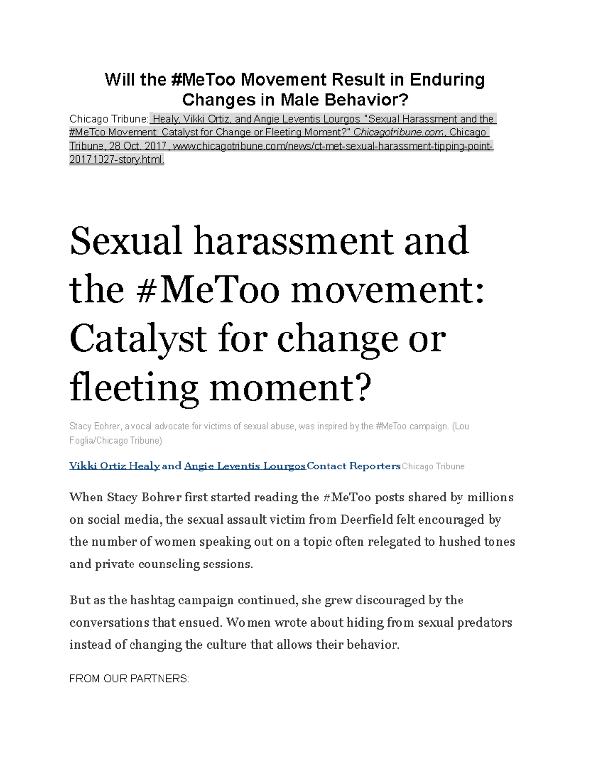 6 Domestic CE - Will the #MeToo Movement Result in Enduring Changes in ...
