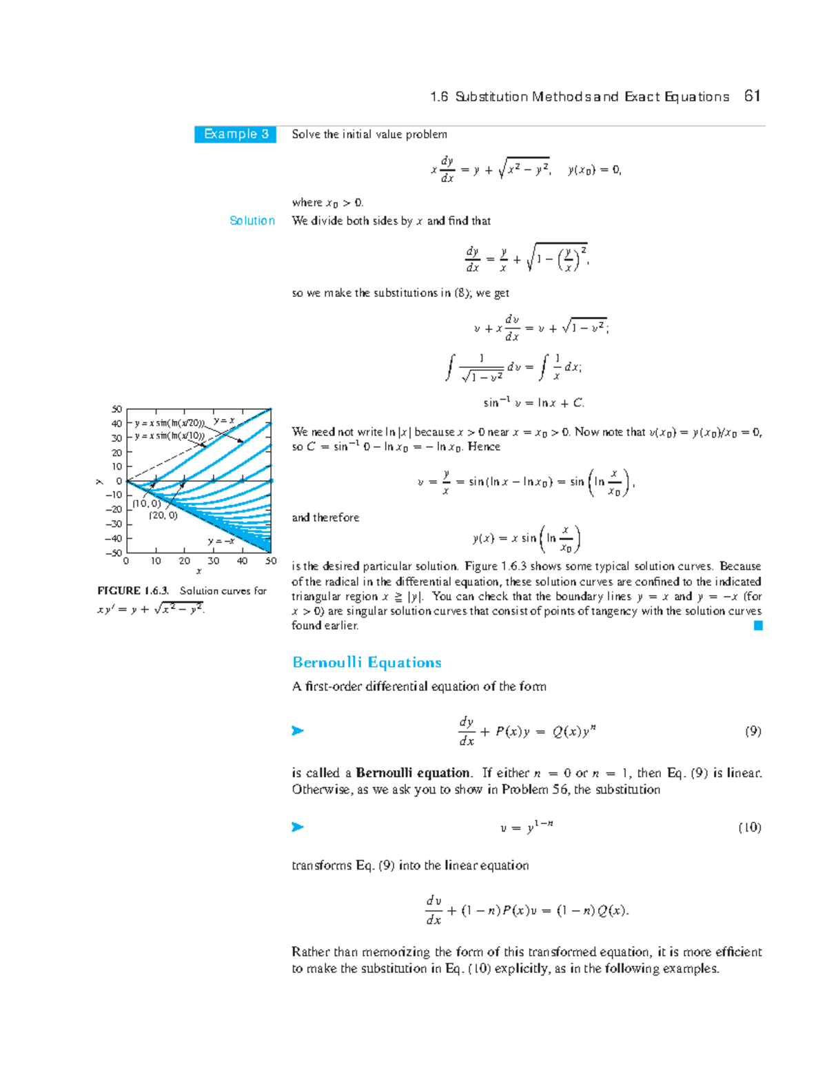 Differential-equations- (2)-26 - 1 Sub stitutio n Me tho d s a nd Exa c ...