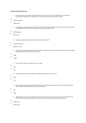 Depreciation answers - practice questions - Depreciation - Answers TASK ...