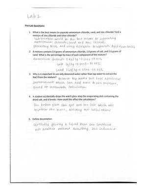 Lab 3 - CHEM 1411 - Studocu