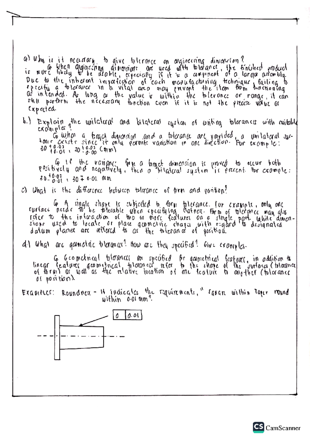 Machine Design - Brain writing activity - Mechanical Engineering - CamScanner CamScanner - Studocu
