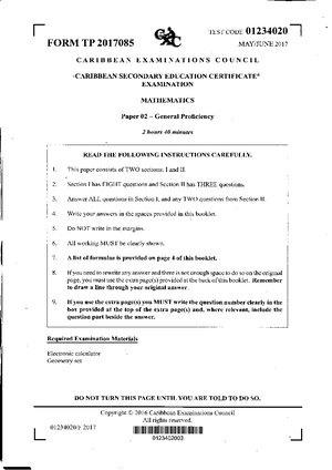 Cxc history past paper questionsdocx - CXC History Past Paper Questions ...