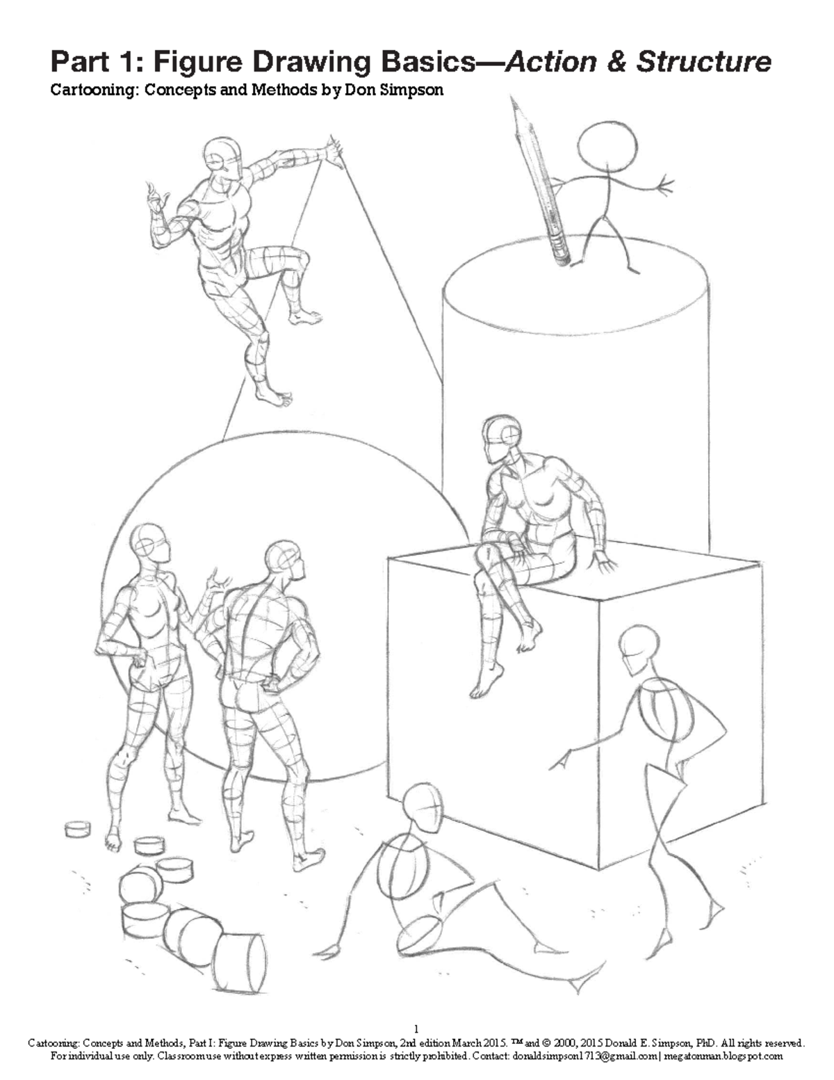 Booklet Figure Drawing Basics Action and - Part 1: Figure Drawing ...
