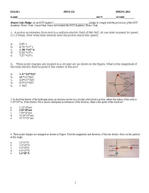 Detailed solution,Practice Common Exam 1 , Phys121, Spring 2023 - Practice Common Exam 1 ...