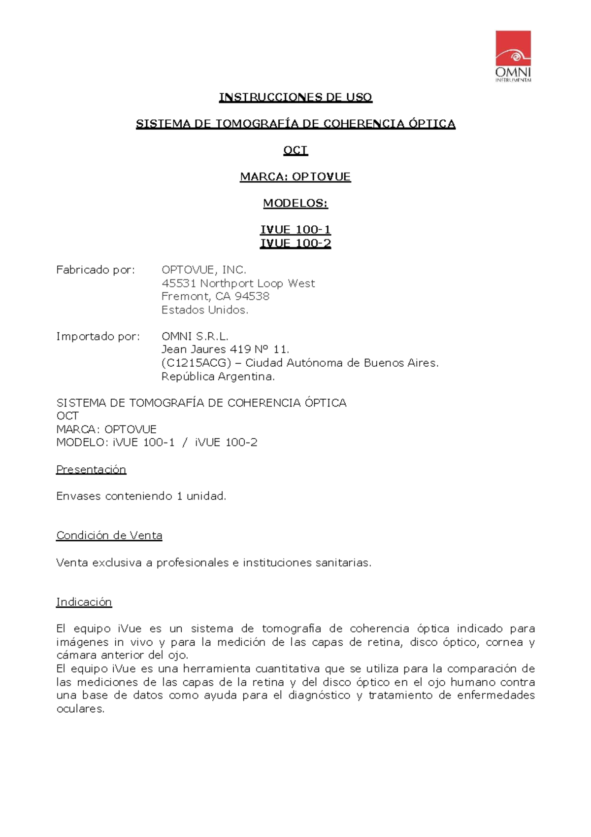 Ivue manual del usuario - - Studocu