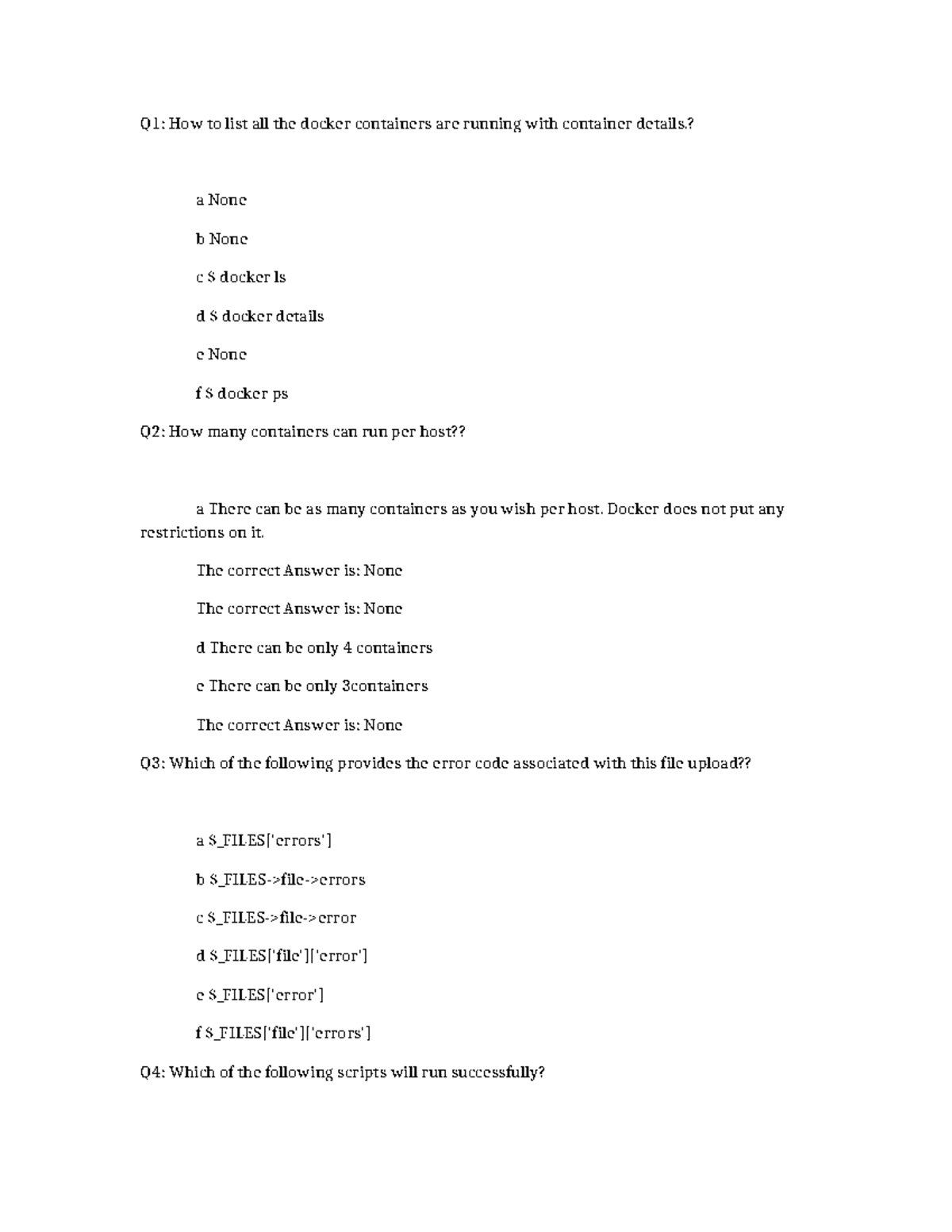 Interface of Visual Query Language - Q1: How to list all the docker ...