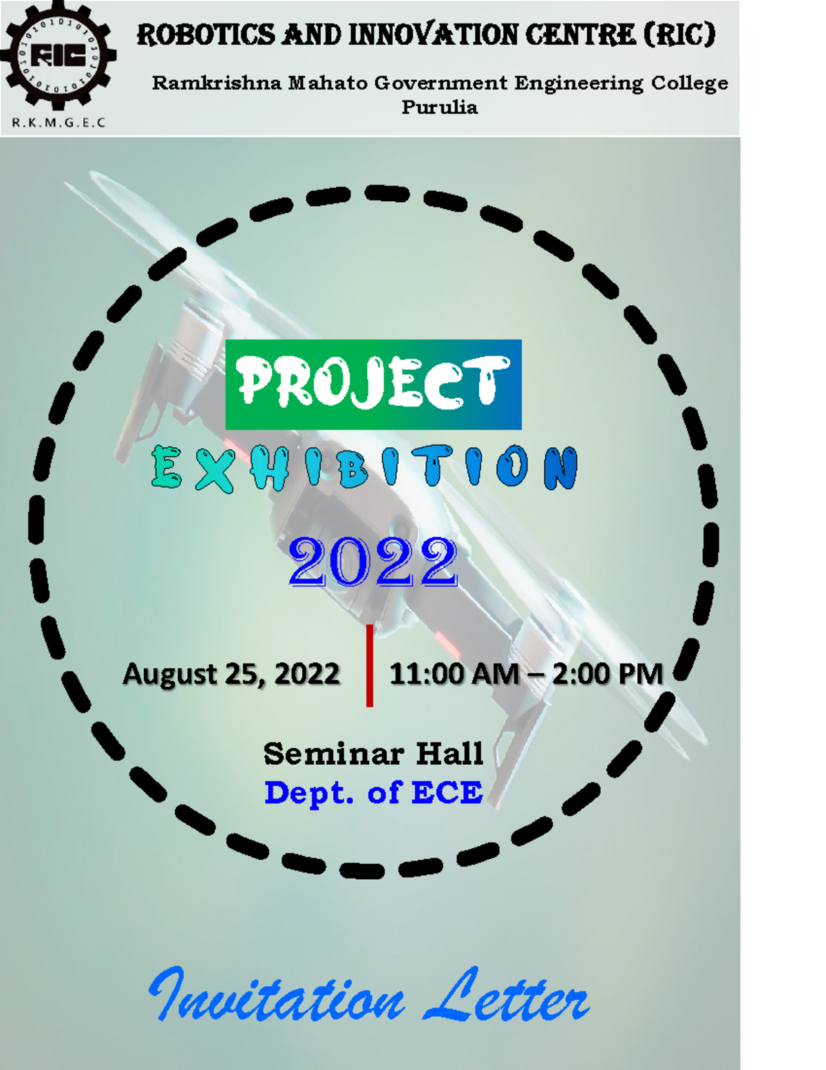 RIC project invitation - August 25, 2022 11:00 AM – 2:00 PM Seminar ...