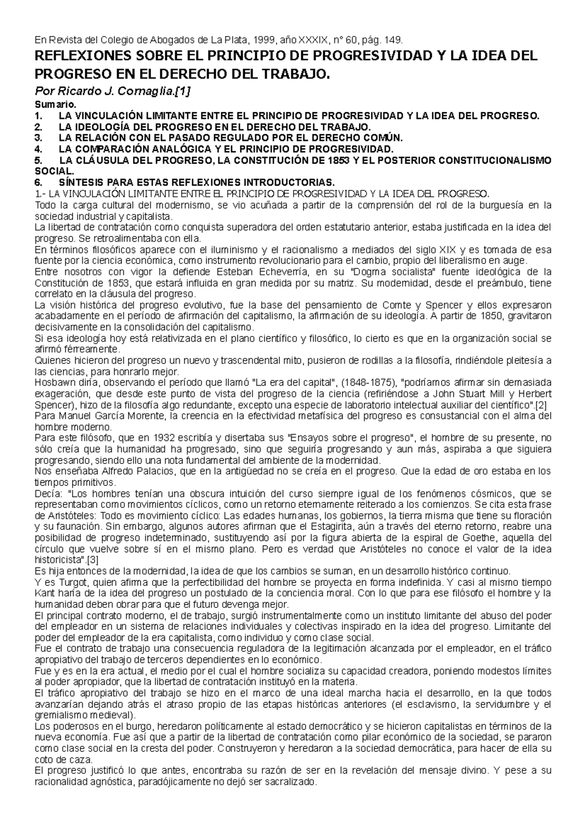 M2 CC2 Reflexiones sobre el principio de progresividad y la idea de ...