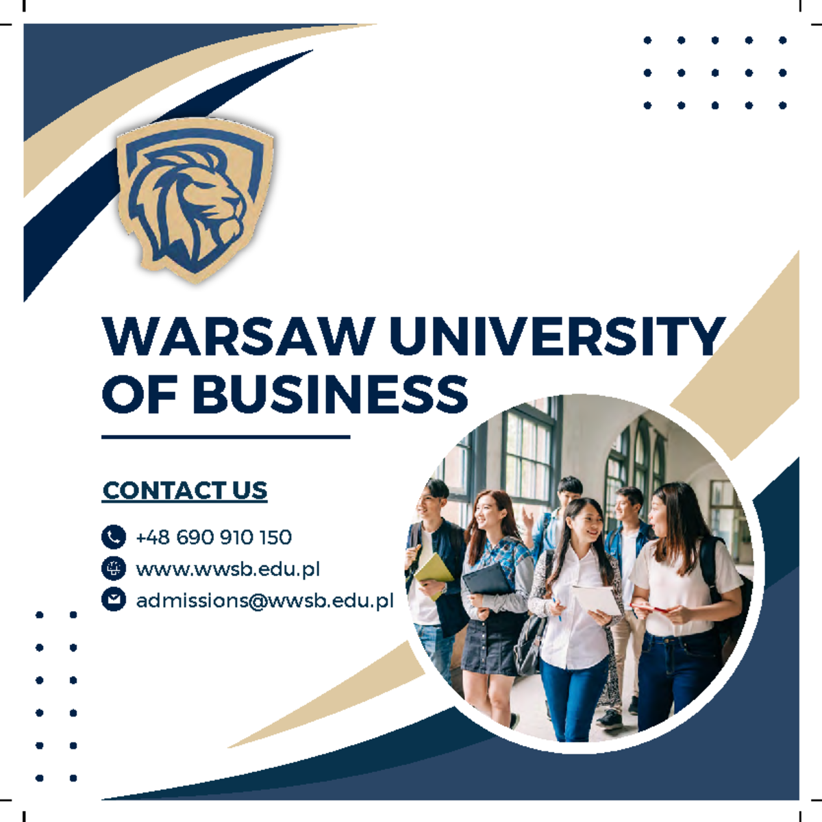 WWSB Brochure 2023 Ver.1-1 - WARSAW UNIVERSITY OF BUSINESS CONTACT US ...
