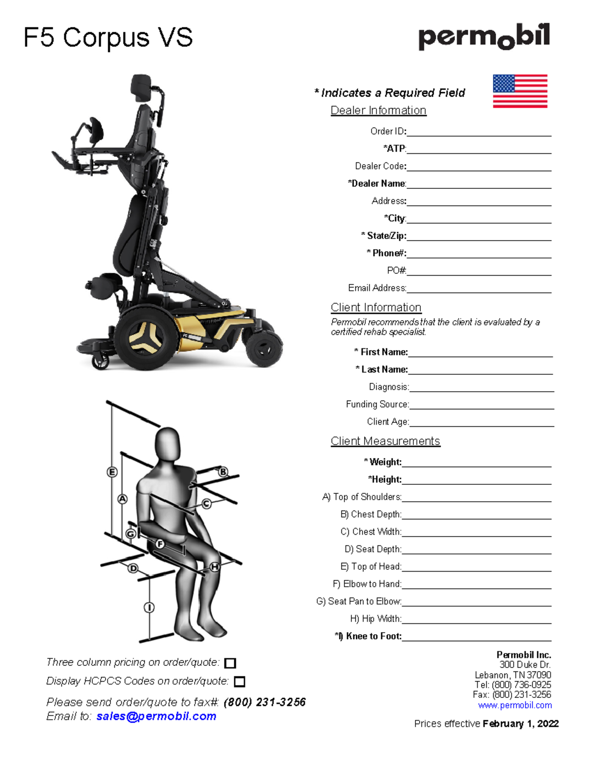 Us f5 corpus vs - Vbjh - Three column pricing on order/quote ...