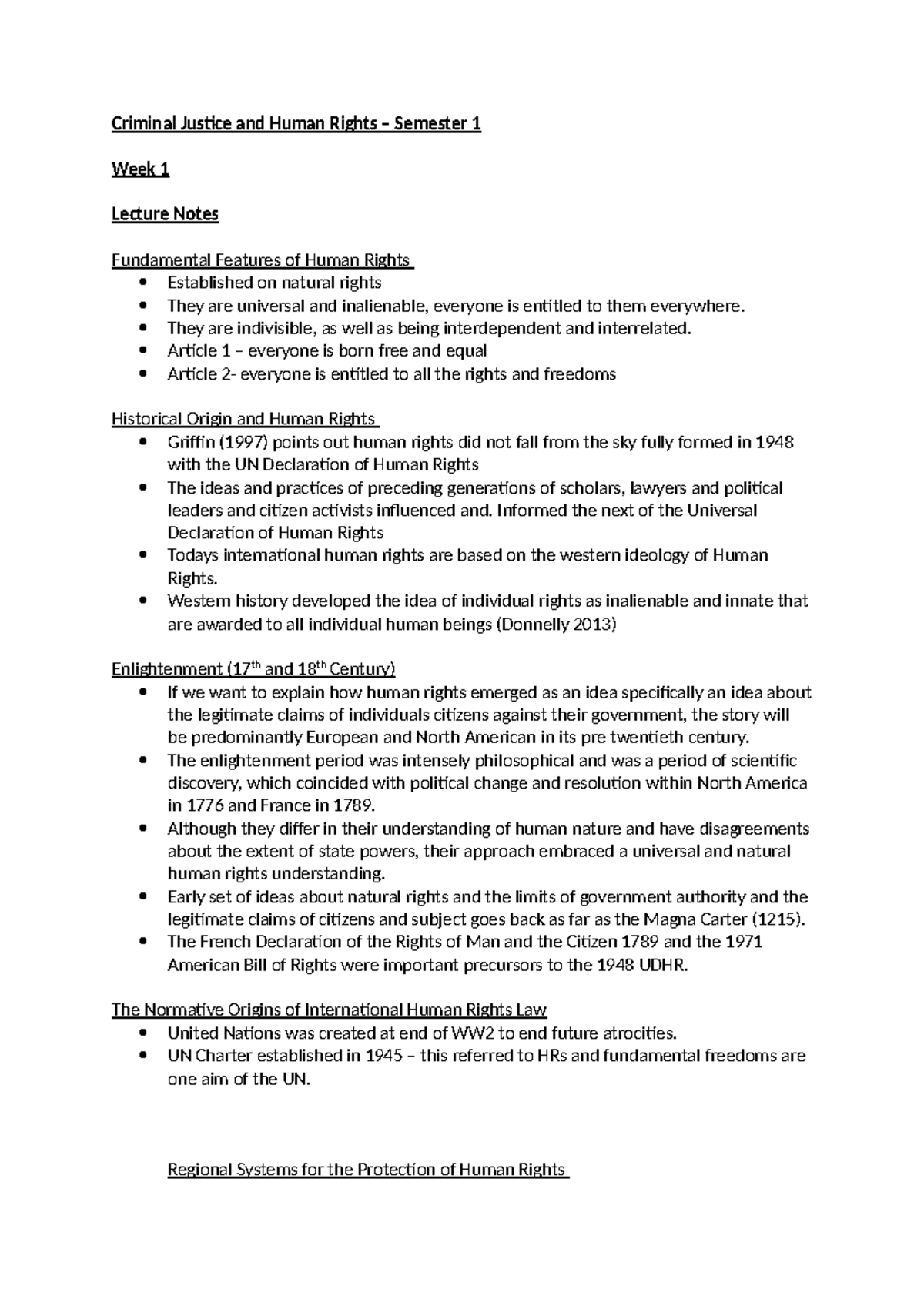 CJ & Human Rights - Overview - Criminal Justice and Human Rights ...