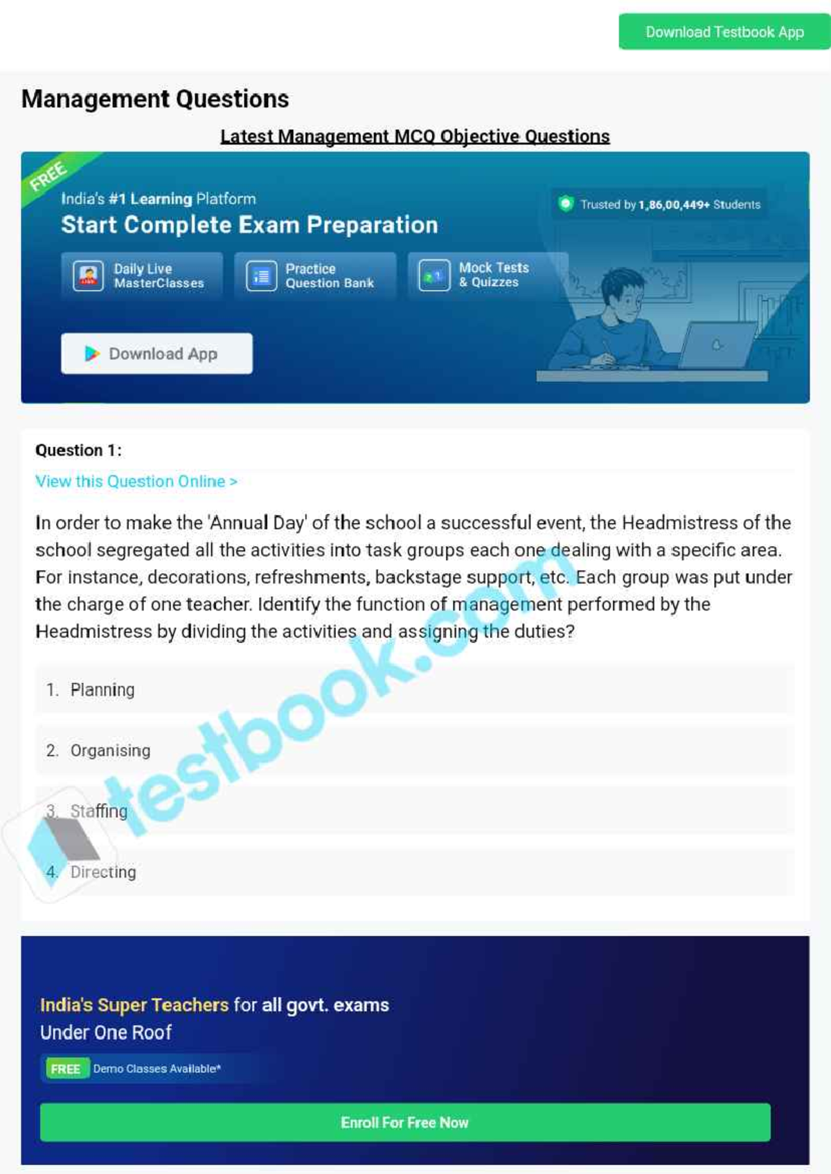 Mcq on management 626f794337 e662426 ad2e29c - business to business ...