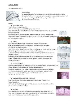 KFO Geräte - Zusammenfassung über verschiedene KFO-Apparaturen ...