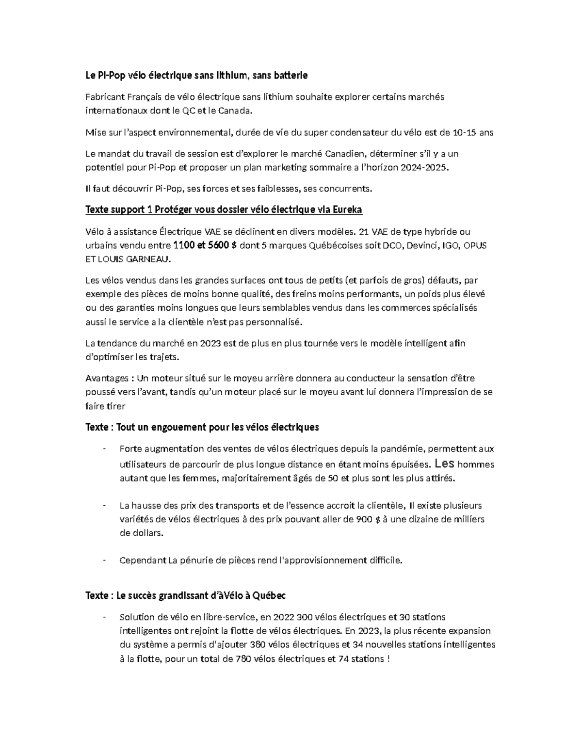 Travail pi-pop MRK1000 - Le Pi-Pop vélo électrique sans lithium, sans ...