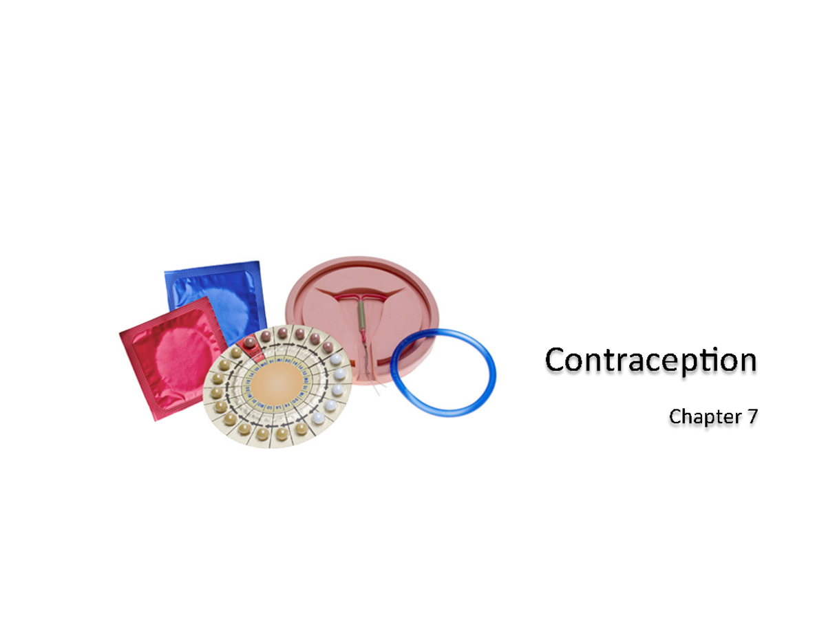 Ch 7 Contraception - Contraceponठ⃚ Chapterठ⃚7ठ⃚ ...