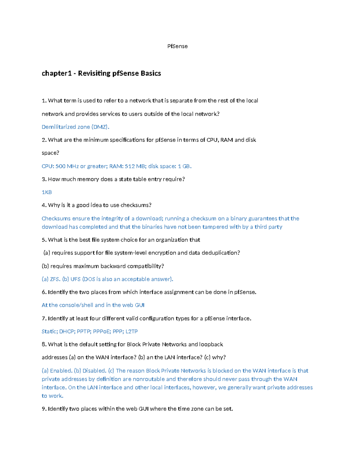 Pf Sense...................... - PfSense chapter1 - Revisiting pfSense ...