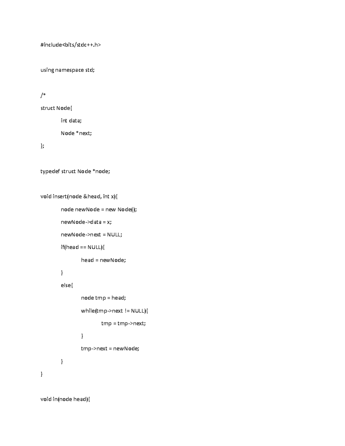 Ctdlvgttuan 6 - ádsaddsas - #include using namespace std; /* struct Node{ int - Studocu