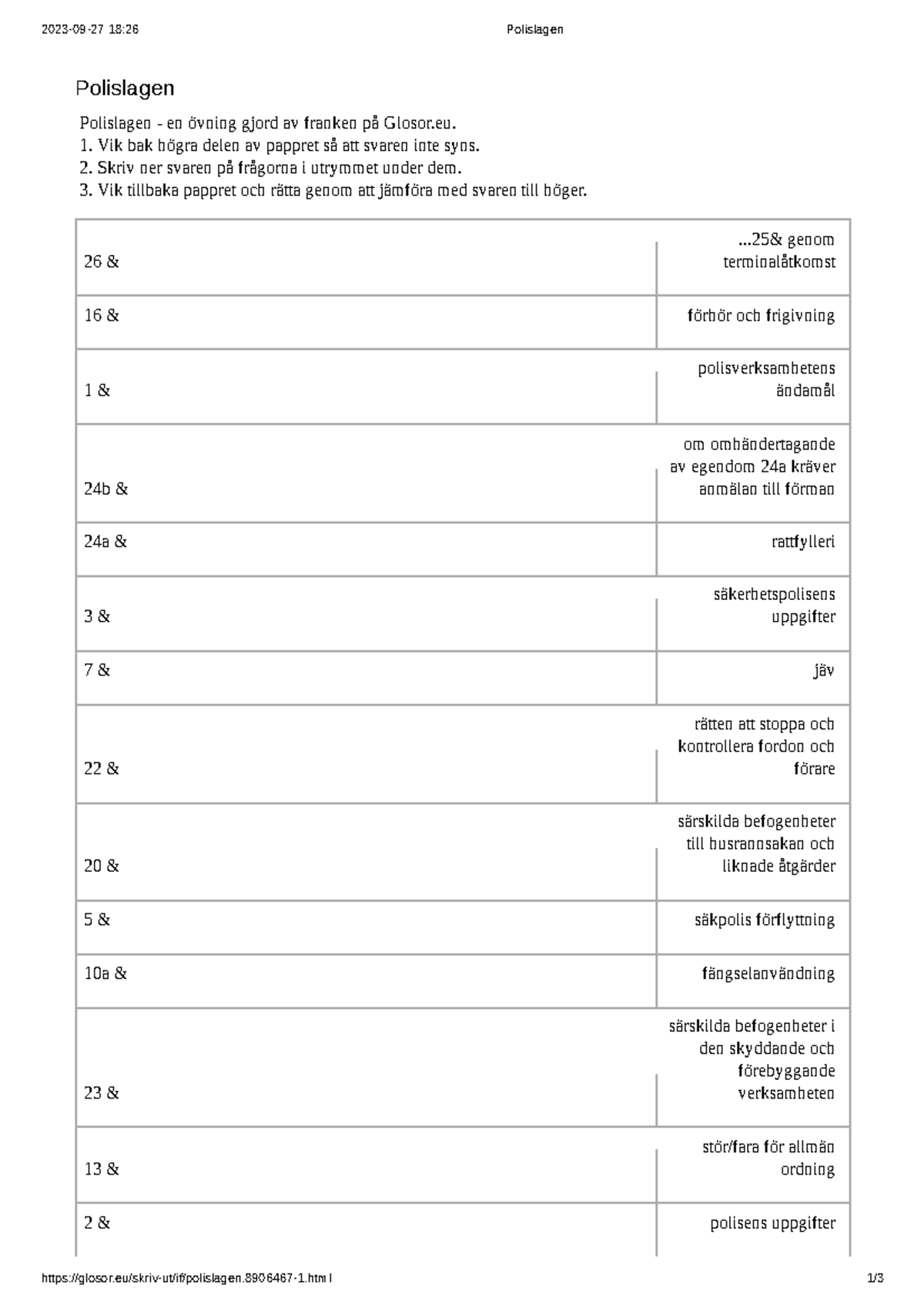 Polislagen - 2023-09-27 18:26 Polislagen glosor/skriv-ut/if/polislagen ...