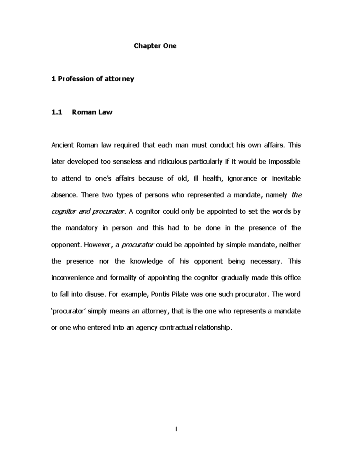 Conveyancing AND Notarial Practice Notes - Chapter One 1 Profession of ...