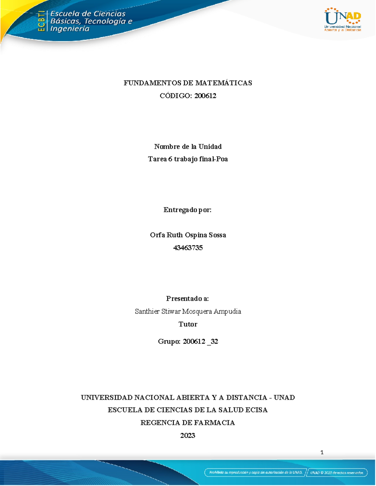 Tarea 6 -Orfa Ruth Ospina Sossa - FUNDAMENTOS DE MATEMÁTICAS CÓDIGO ...