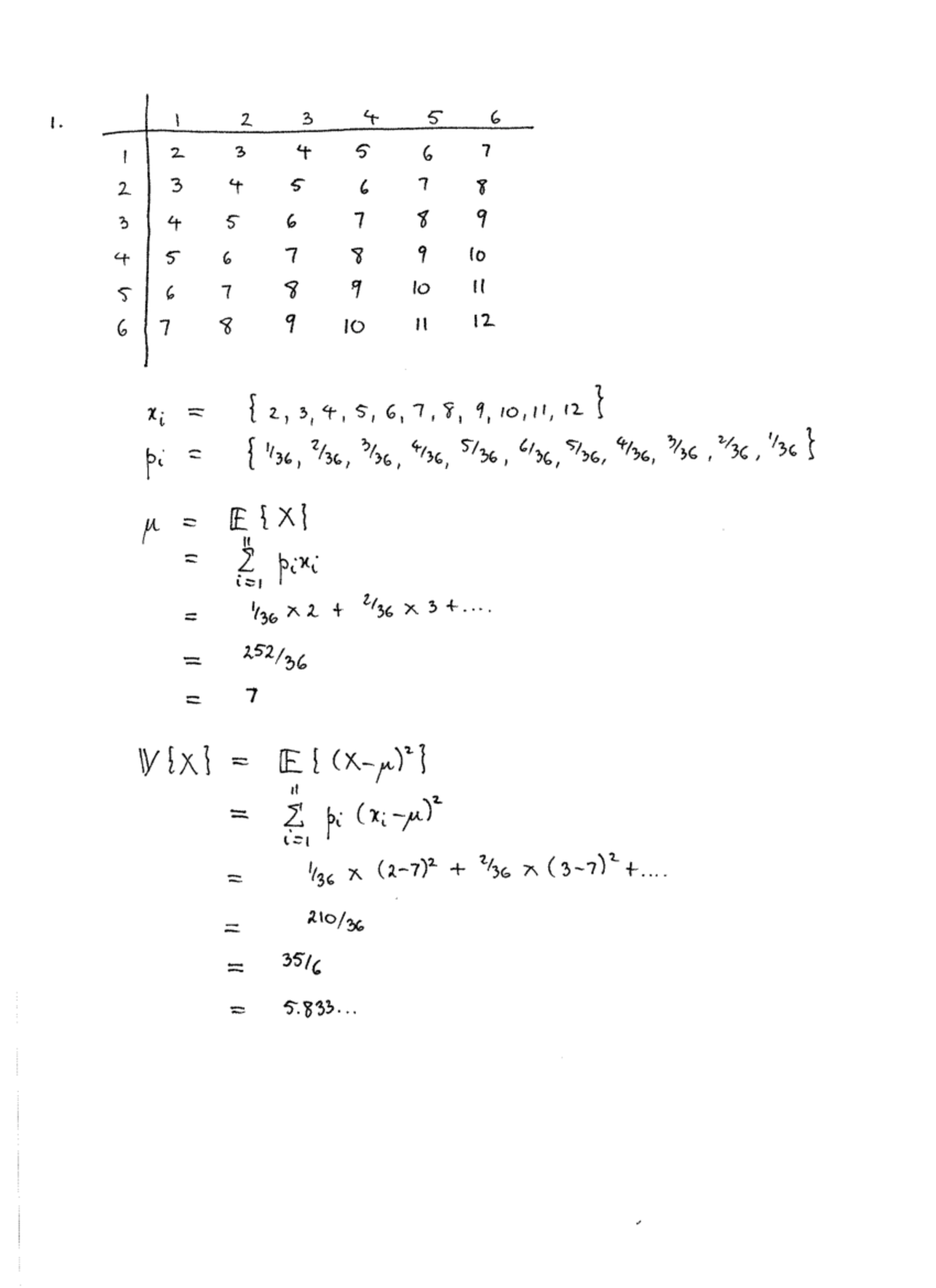 Tutorial Week8 solutions - MATH2070 - 5 Uniform distribution on the ...