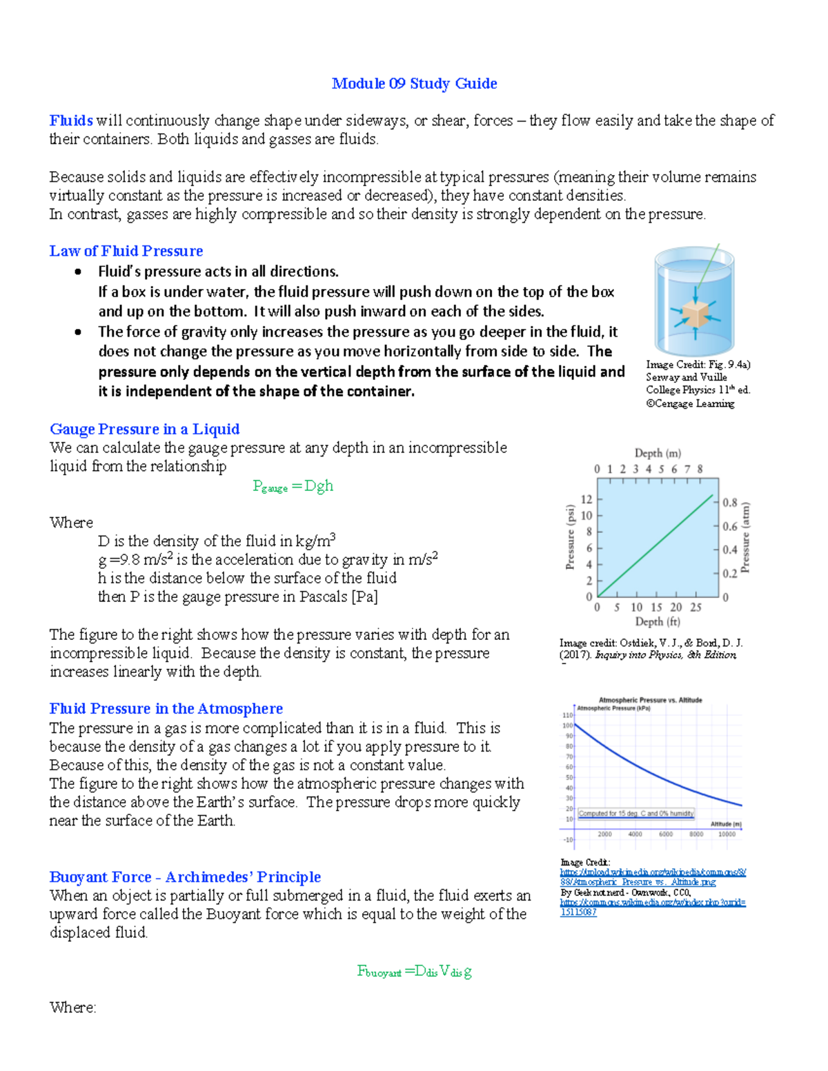 Module 09 Study Guide SP221 - Module 09 Study Guide Fluids will ...