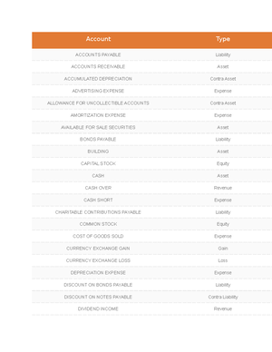 Account Classification AND Presentation - ACCOUNT CLASSIFICATION AND ...