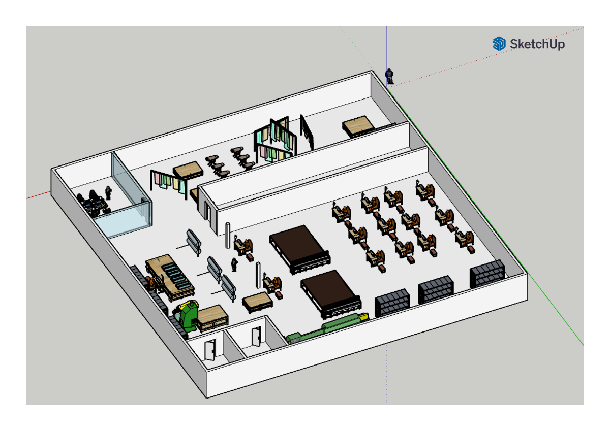 Layout 2 Empresa - Diseño y producción de medios impresos - S SketchUp ...