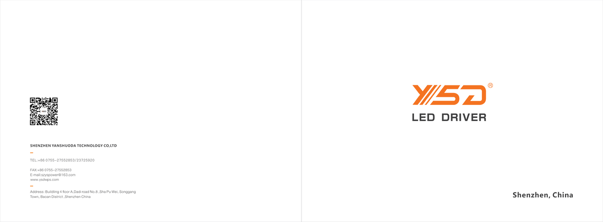 Sustantivos II hi - YSD LED DRIVER HENZHEN YANSHUODA TECHNOLOGY CO,LTD ...