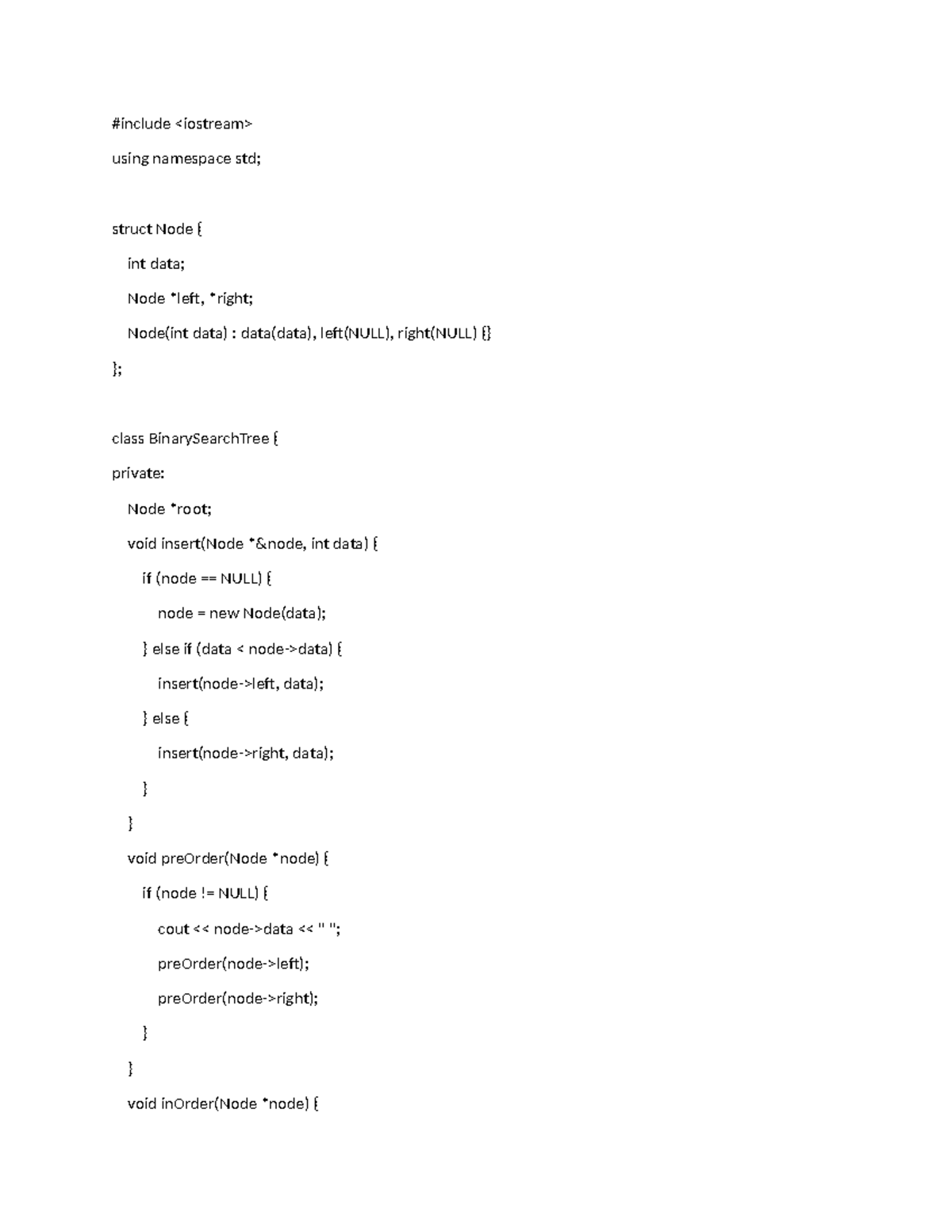 Lab6 Lab6 Include Using Namespace Std Struct Node Int Data 3081