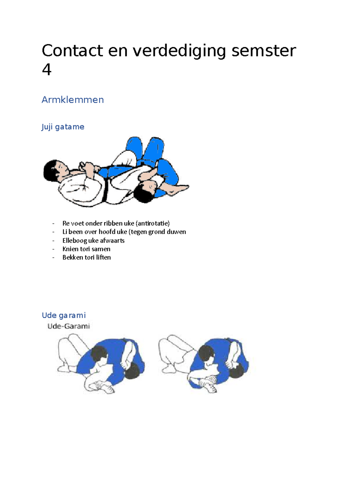 Samenvatting Contact & verdediging V semester 4 2020-2021 - Contact en ...
