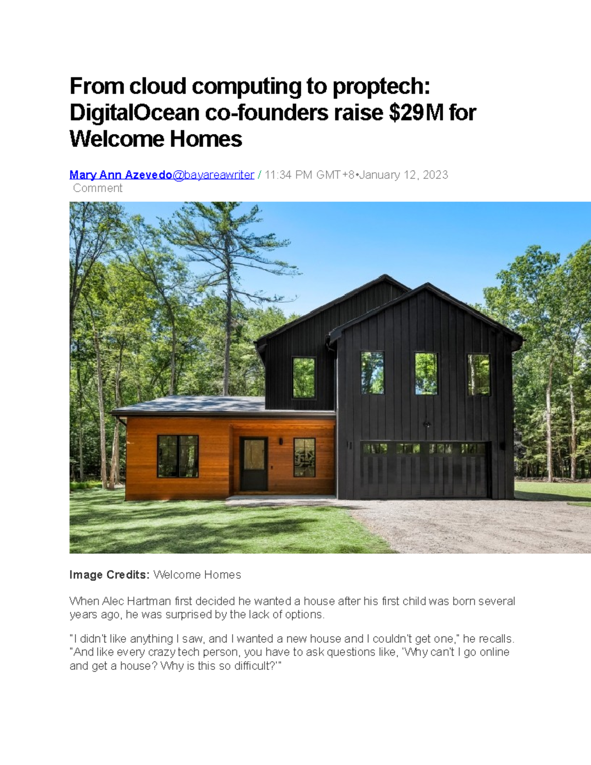 From cloud computing to proptech - From cloud computing to proptech: DigitalOcean co-founders ...