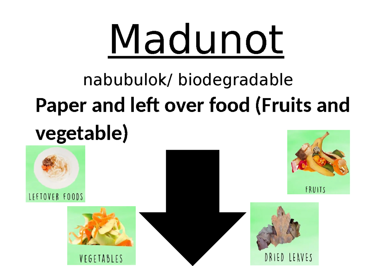 Madunot - Infectious waste includes material contaminated with blood ...